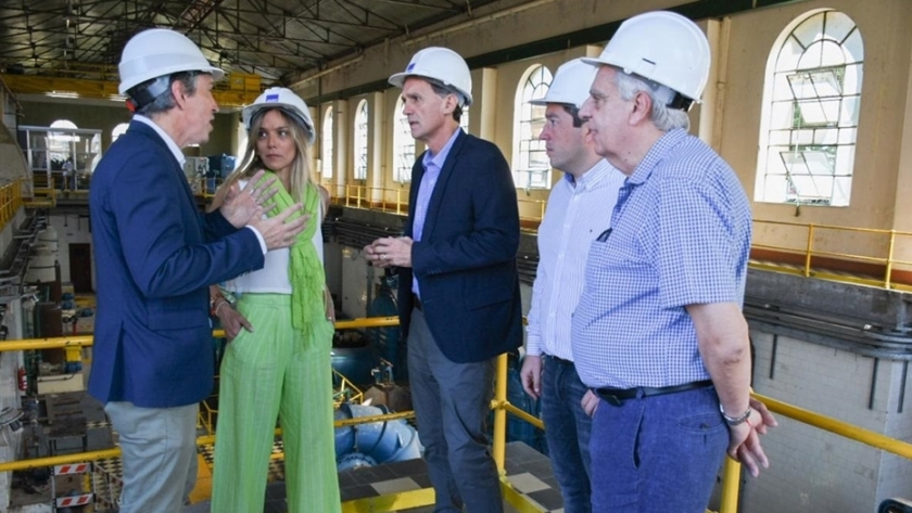 Katopodis y Galmarini recorrieron la Planta potabilizadora Gral. San ...